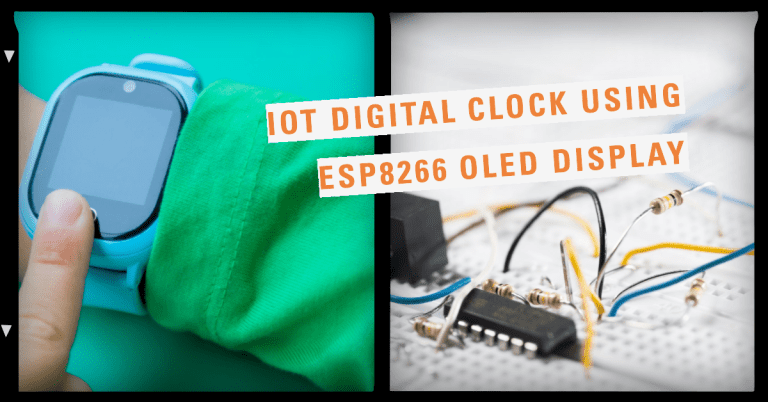 ESP8266 Web API Based Digital Clock with OLED Display | FYP Solutions